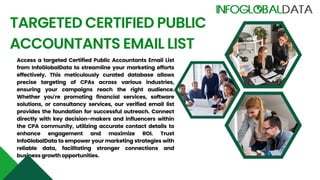 Enhance Your Marketing Strategies Using Our CPA Email List. | PPT