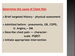 Pqrst Symptom Analysis
