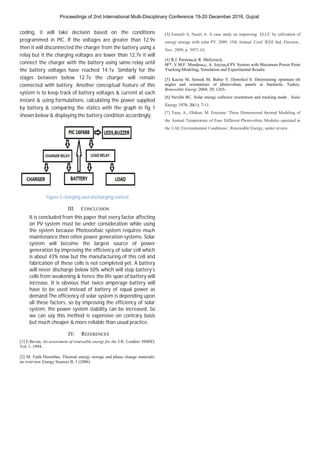 The Efficiency of Solar PV System | PDF