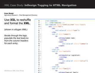 IDEAlliance XML case study | PPT