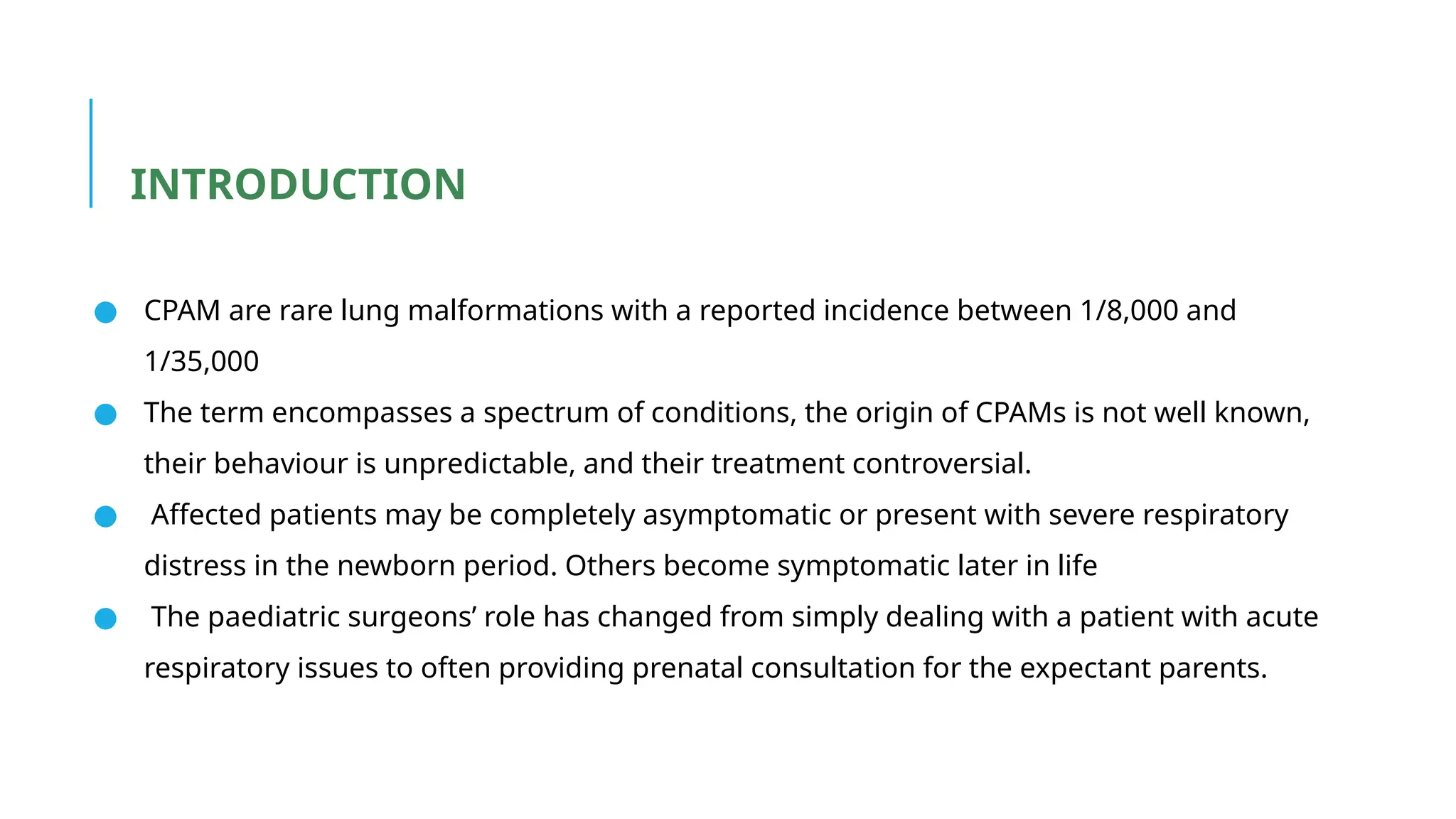 CPAM and CLE diagnosis and management .pptx