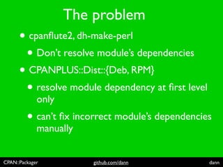 CPAN Packager | PPT