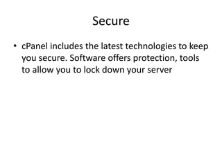 cPanel | PPTX