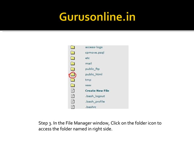 Cpanel Guide Ppt Databases Computer Software And Applications