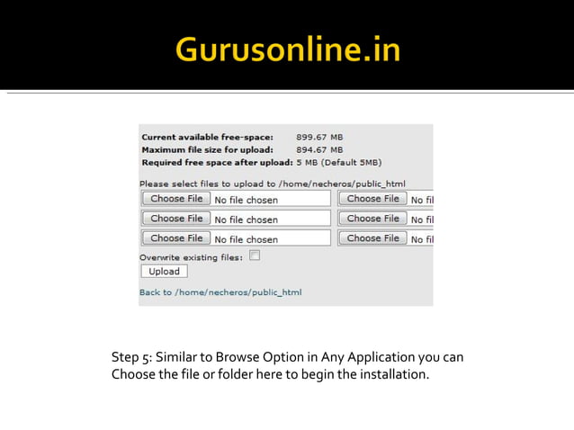 Cpanel Guide Ppt Databases Computer Software And Applications