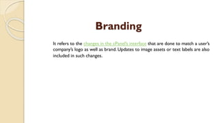 cPanel: Information about Useful Terms | PPT