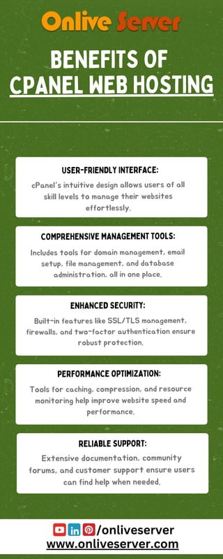 Essential Tools and Plugins for cPanel Web Hosting | PDF