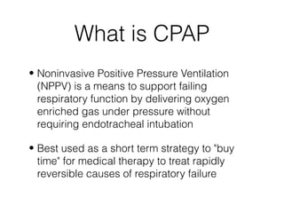 Cpap | PPT