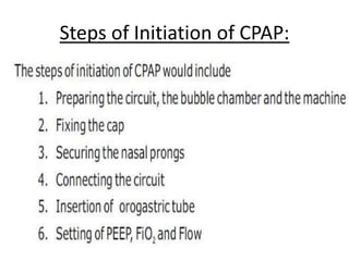 Cpap | PPTX