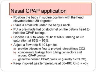 BUBBLE CPAP: NEW BORN | PPTX