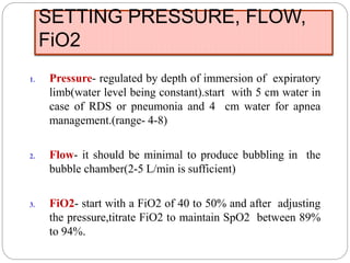 BUBBLE CPAP: NEW BORN | PPTX