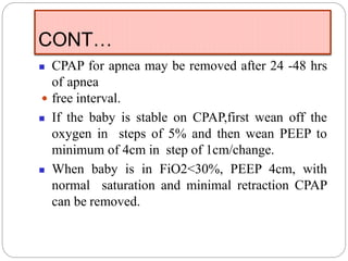 BUBBLE CPAP: NEW BORN | PPTX