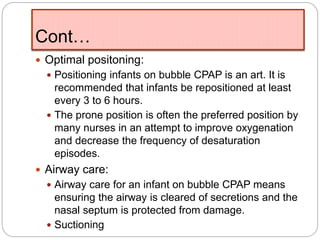 BUBBLE CPAP: NEW BORN | PPTX