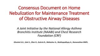 CPAP- home nebulization.pptx
