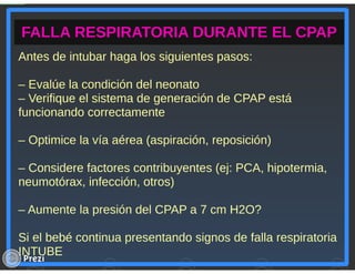 Cuidados de enfermería del CPAP | PDF