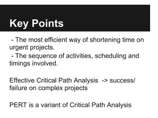 Cpa & pert charts | PDF