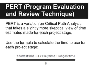 Cpa & pert charts | PDF