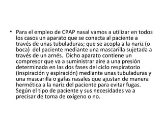 Cpap nasal | PPT