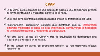 CPAP Nasal presentación de pasos y fisiologia | PPTX