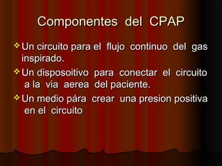 Cpap – nasal exp | PPT