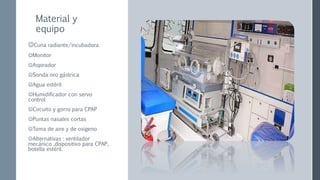CPAP NEONATAL | PPTX