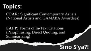 Contemporary Philipppine Art from the Regions-EAPP PT.pptx