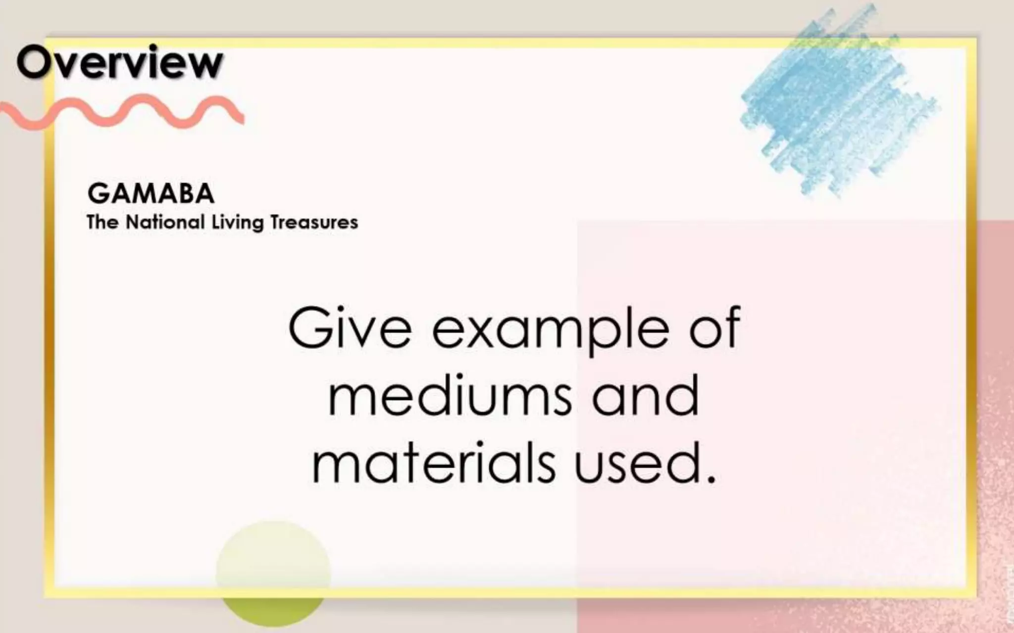 CPAR - GAMABA - Requirements and Awardees | PPTX