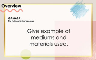 CPAR - GAMABA - Requirements and Awardees | PPTX