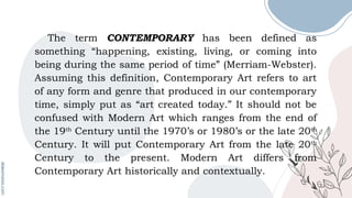 CONTEMPORARY PHILIPPINE ARTS FROM THE REGION | PPTX