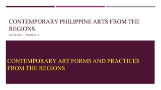CPAR-Q1-M1 Contemporary Arts Grade 11.pptx