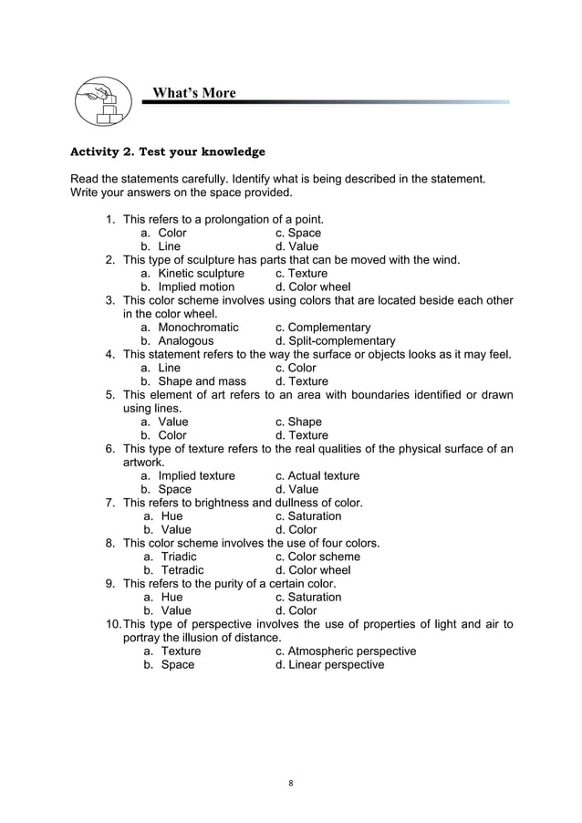 Cpar quarter 1-module 1 (1) | PDF