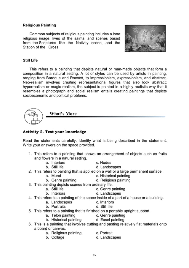 Cpar quarter 1-module 1 (1) | PDF