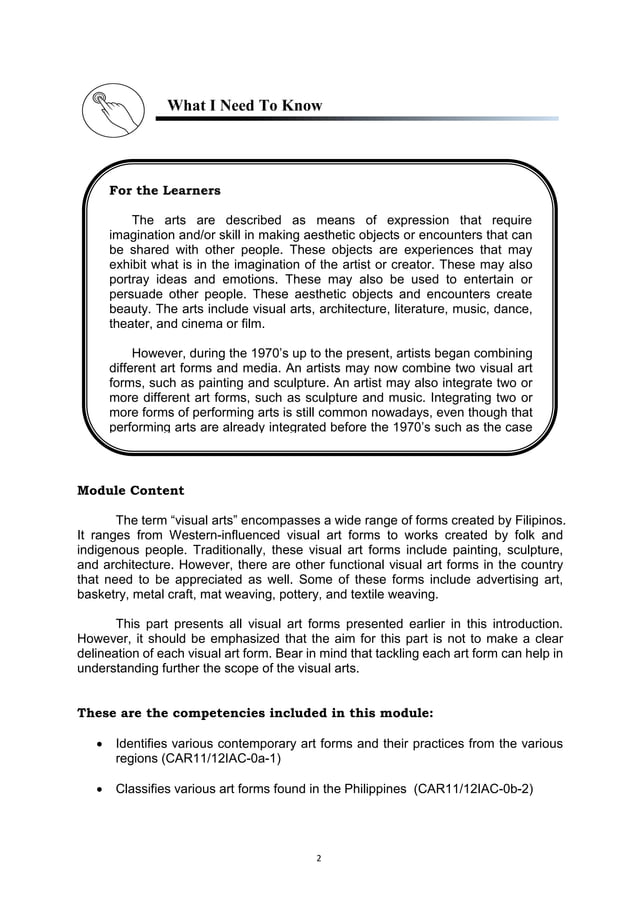 Cpar quarter 1-module 1 (1) | PDF