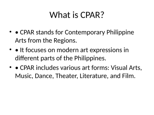 CPAR_11_Presentation_Revised.pptxpwoekjrrh | PPT