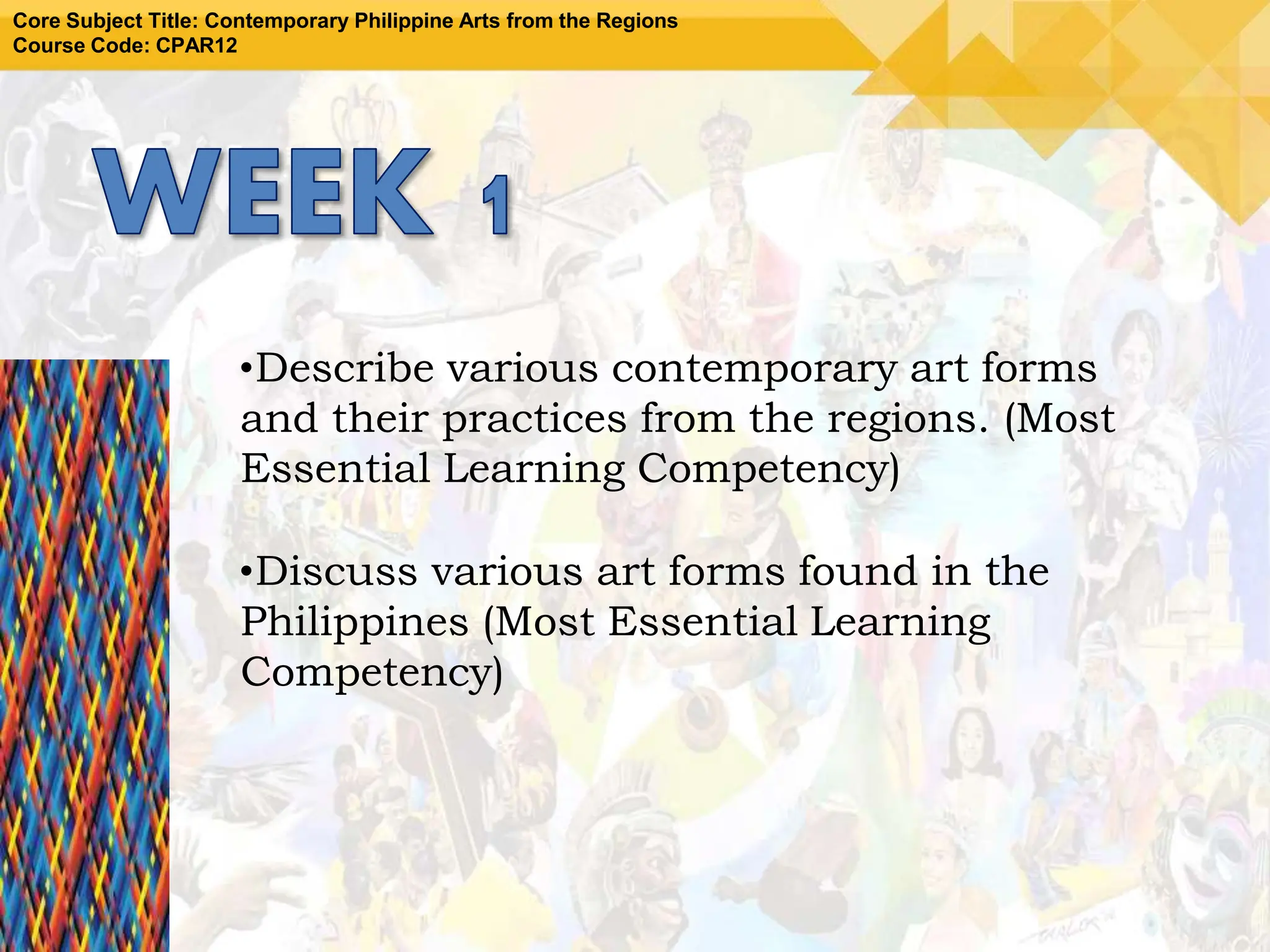 CPAR12-PPT-WEEK1-2022.pptx nvhjf jfuyfg vgy | PPTX