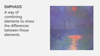 Elements and principles of art. Cpar | PPTX