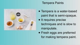 CPAR Lesson 2 all about expoloring the world of painting | PPTX