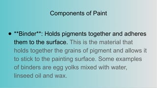 CPAR Lesson 2 all about expoloring the world of painting | PPTX