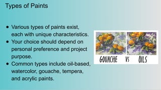 CPAR Lesson 2 all about expoloring the world of painting | PPT