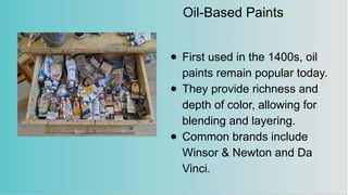 CPAR Lesson 2 all about expoloring the world of painting | PPTX