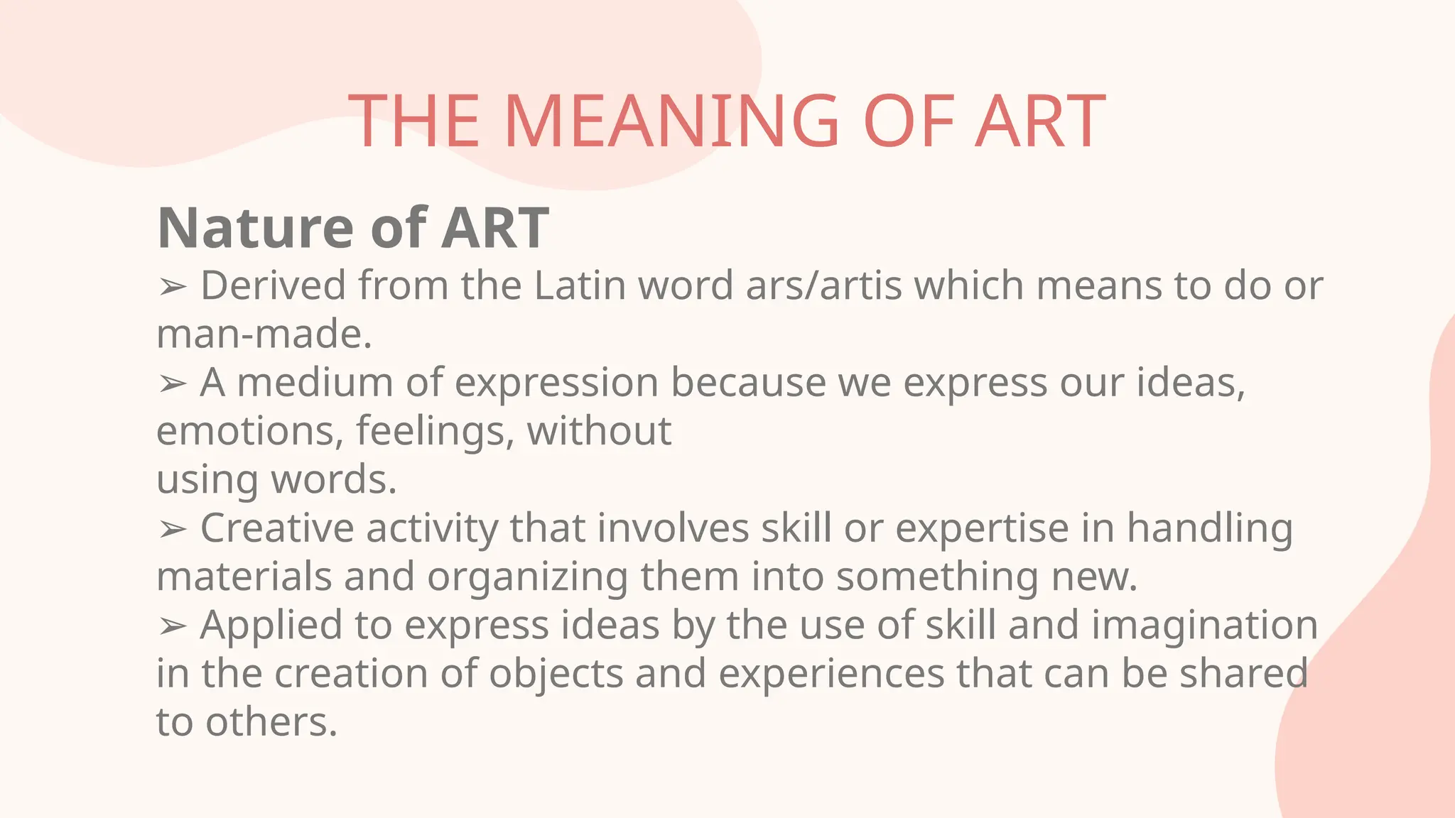 CPAR MODULE 1 Contemporary Arts for Senior High School Grade 12 Quarter ...