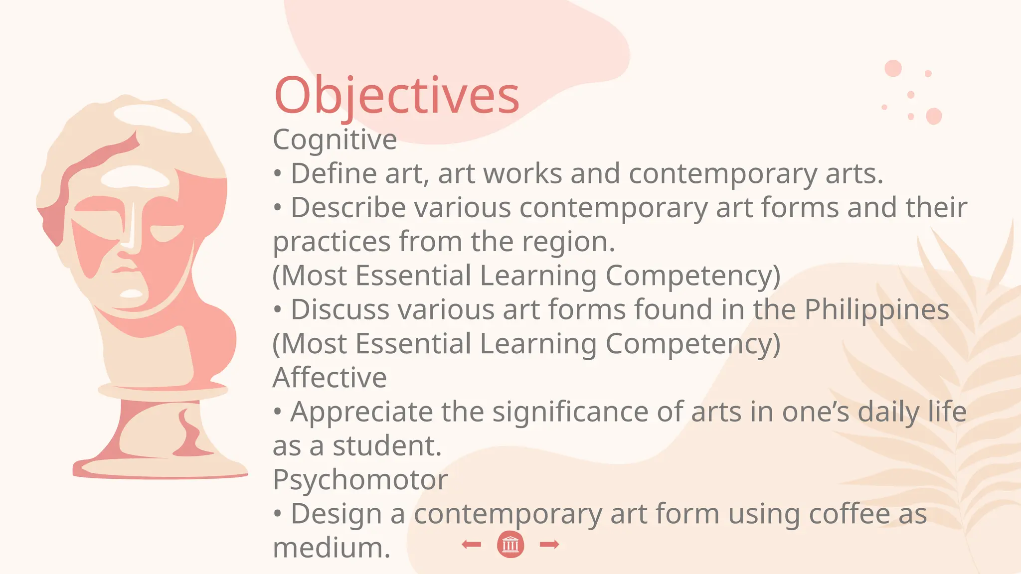 CPAR MODULE 1 Contemporary Arts for Senior High School Grade 12 Quarter ...