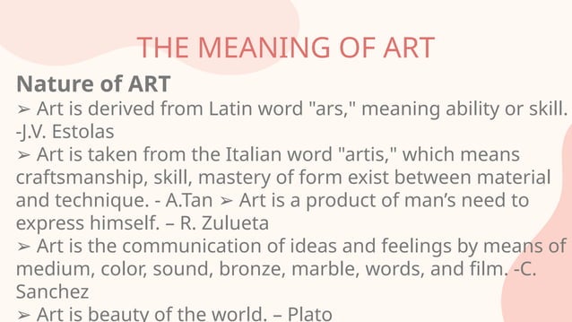 CPAR MODULE 1 Contemporary Arts for Senior High School Grade 12 Quarter ...