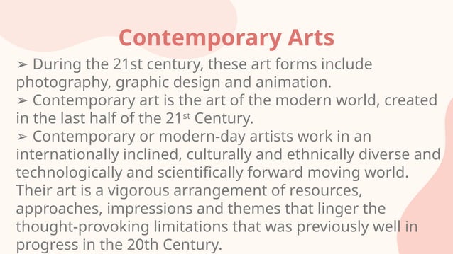 CPAR MODULE 1 Contemporary Arts for Senior High School Grade 12 Quarter ...