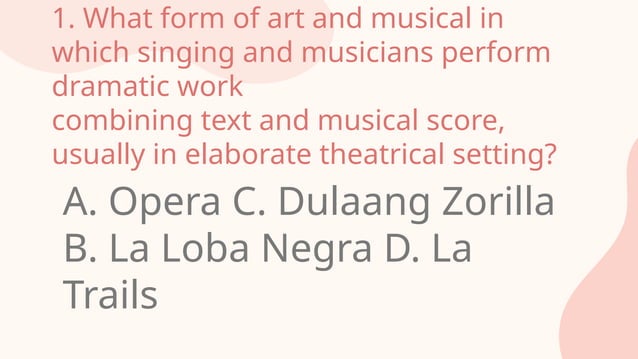 CPAR MODULE 1 Contemporary Arts for Senior High School Grade 12 Quarter ...