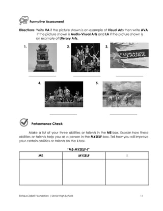 CPAR Module 2.pdf Contemporary Arts It is good for studying. | PDF