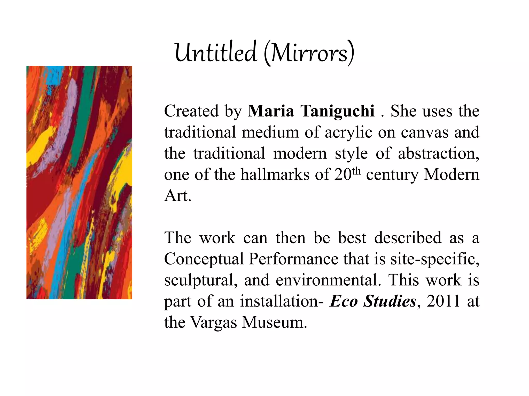 How have Contemporary Artist Expanded the Range of Medium and ...