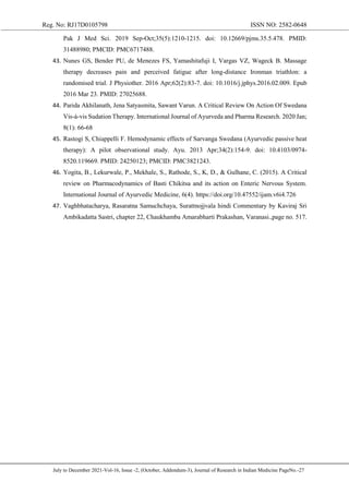 Cerebral Palsy in Ayurveda #Panchkarma In Cerebral Palsy | PDF