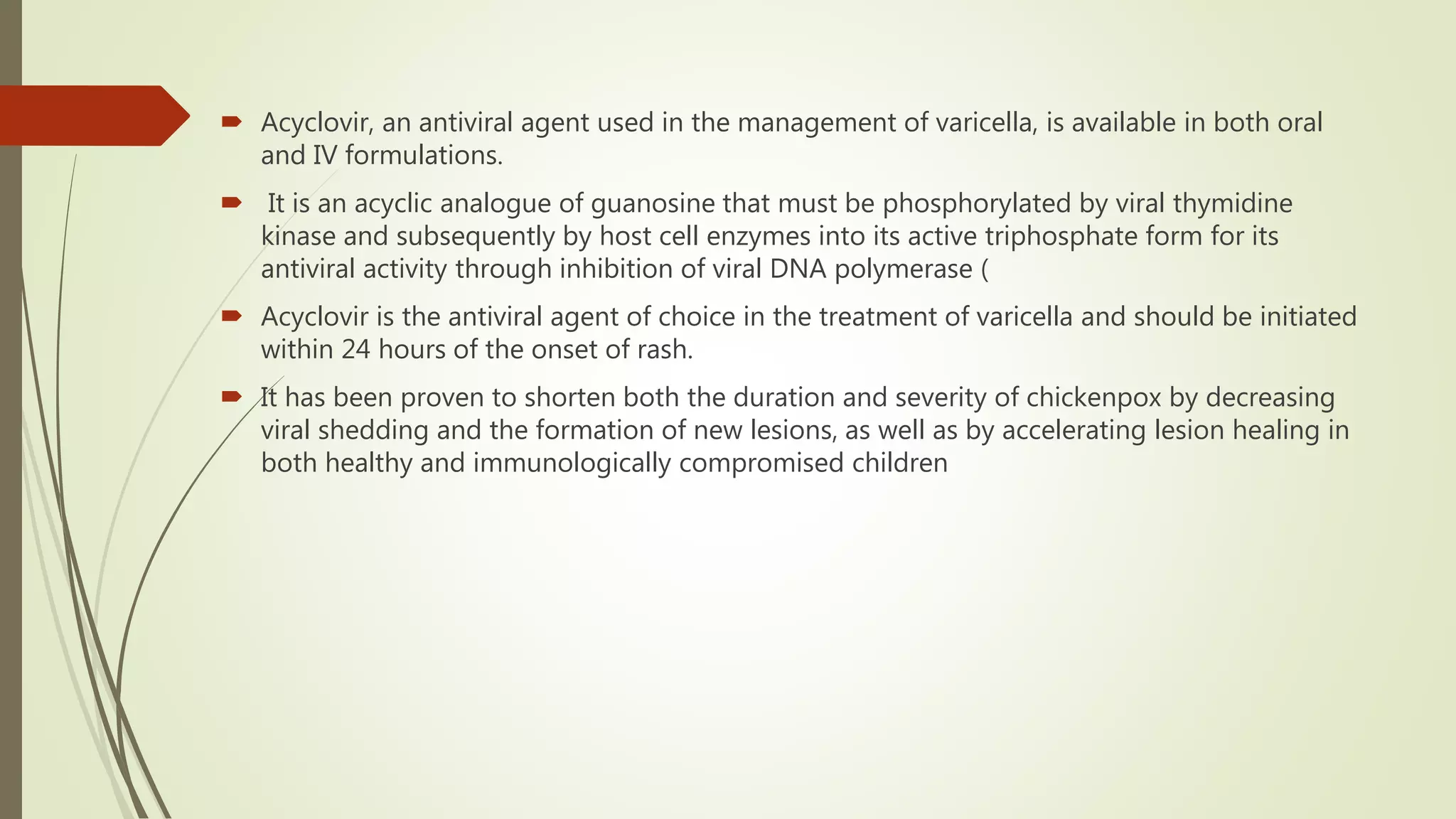 Chickenpox: Pathophysiology | PPTX
