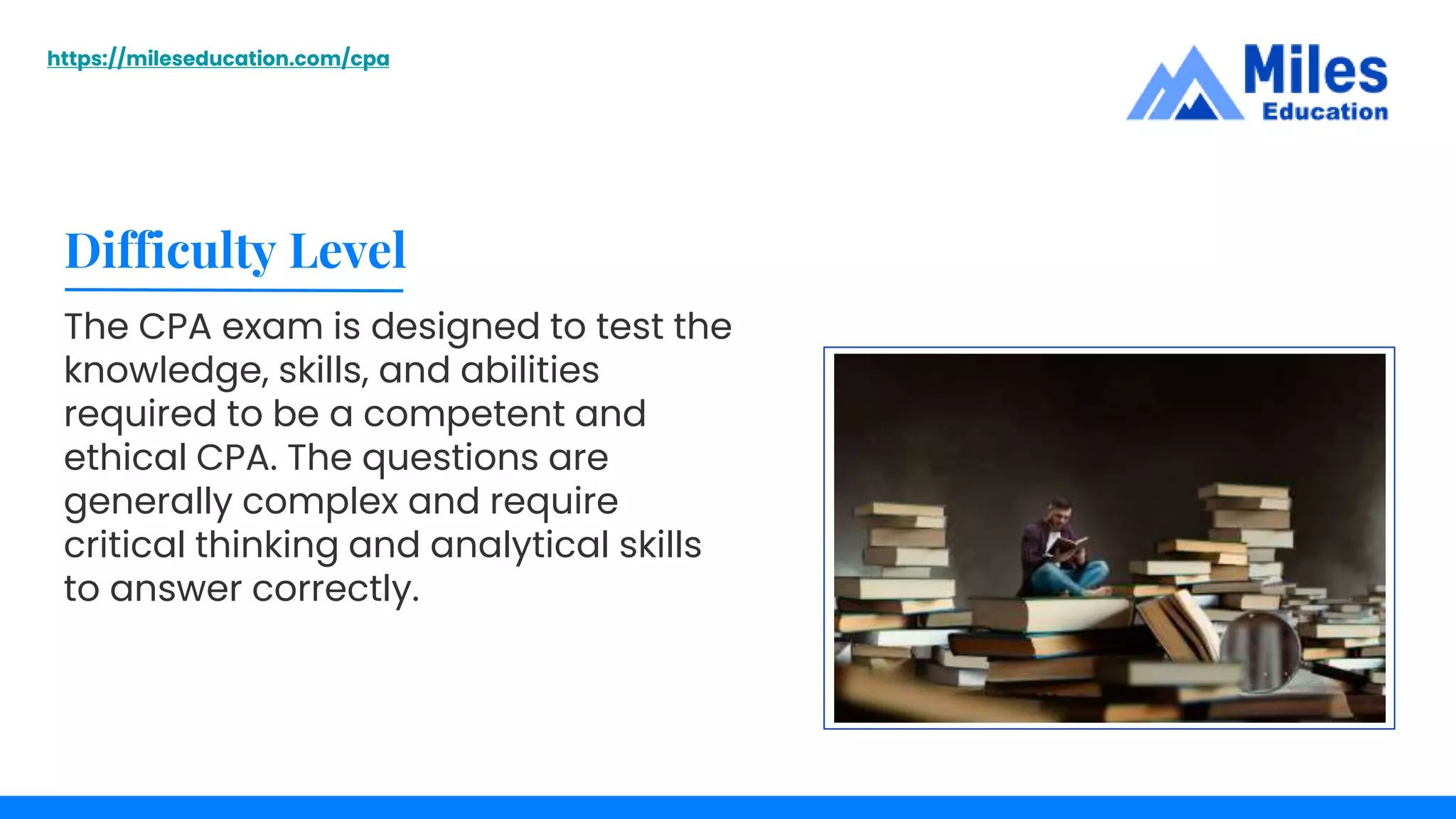 CPA Exam Difficulties | PPTX